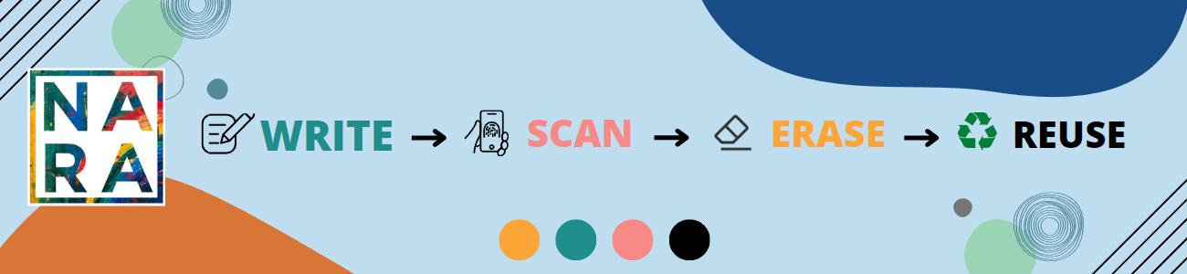 NARA Erasable Pens - Nara Smart Book